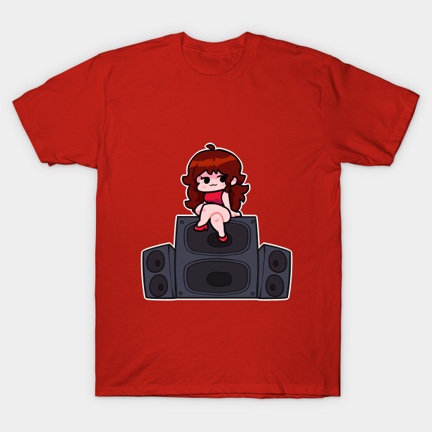 FNF girlfriend - Friday Night Funkin - T-Shirt | TeePublic
