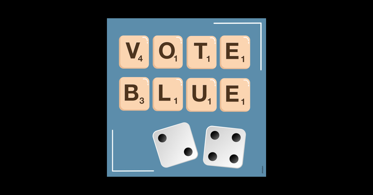 Vote Blue 2024 - Vote Blue - Sticker | TeePublic