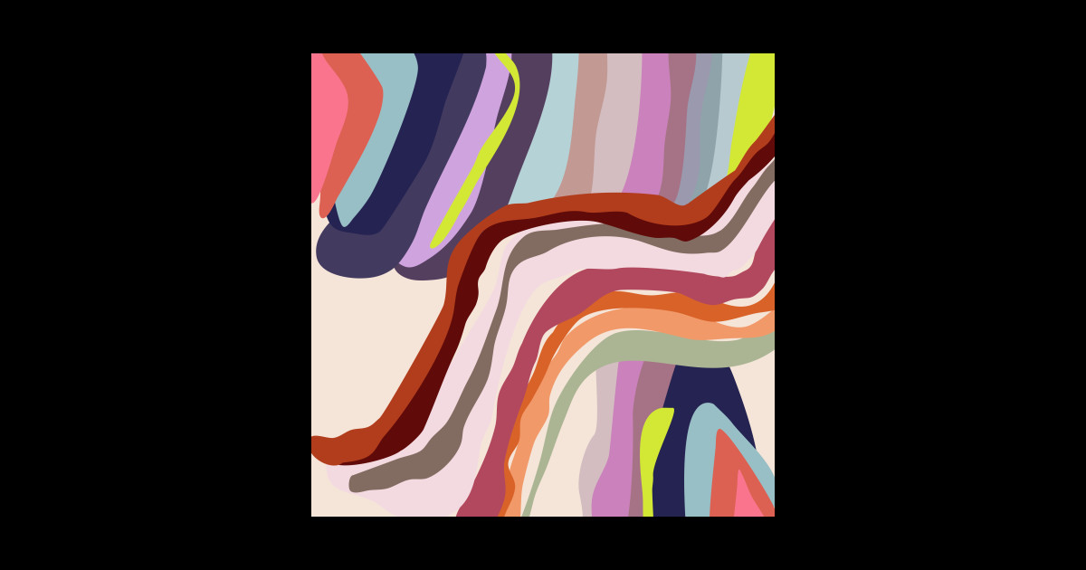 Id, Ego and Superego abstract and colorful - Abstract - Sticker | TeePublic