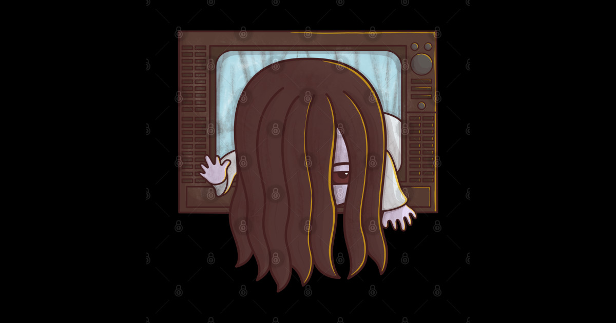 SADAKO CHIBI THE RING - Sadako - Sticker | TeePublic