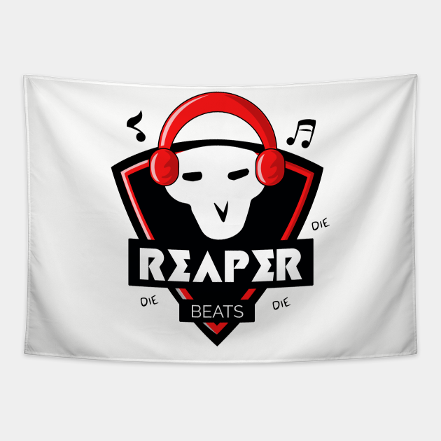 Reaper Beats - Overwatch - Tapestry | TeePublic