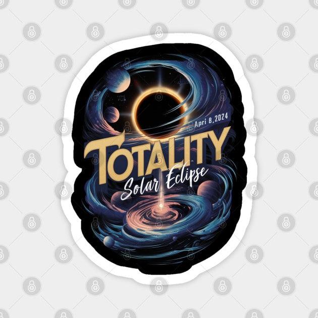 Total Solar Eclipse 2024 , April 8 - Total Solar Eclipse 2024 - Magnet ...