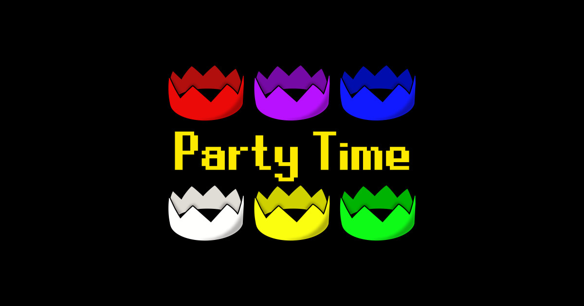 Party Time Party Hats Phat P'Hat - Osrs - Sticker | TeePublic