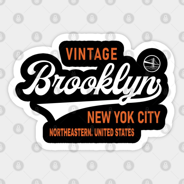 Brooklyn New York City - Brooklyn New York City - Sticker | TeePublic