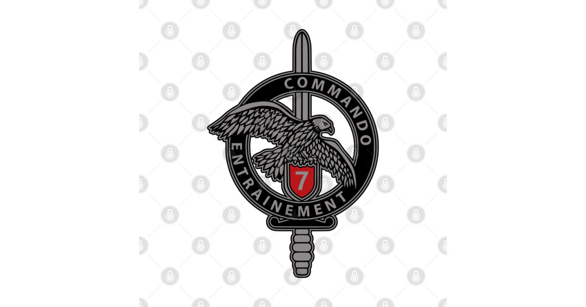 French Commando Training Badge 7 - French Commando Training Badge 7 - T ...