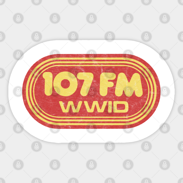 WWID 107 FM Gainesville Georgia - Wwid - Sticker | TeePublic