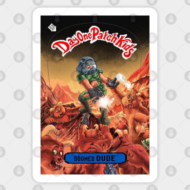 Day One Patch Kids 019 ( Doomed Dude ) 80s toys - 80s Toys - Sticker ...