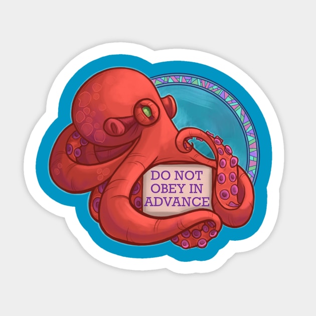 Do not obey - Tyranny - Sticker | TeePublic