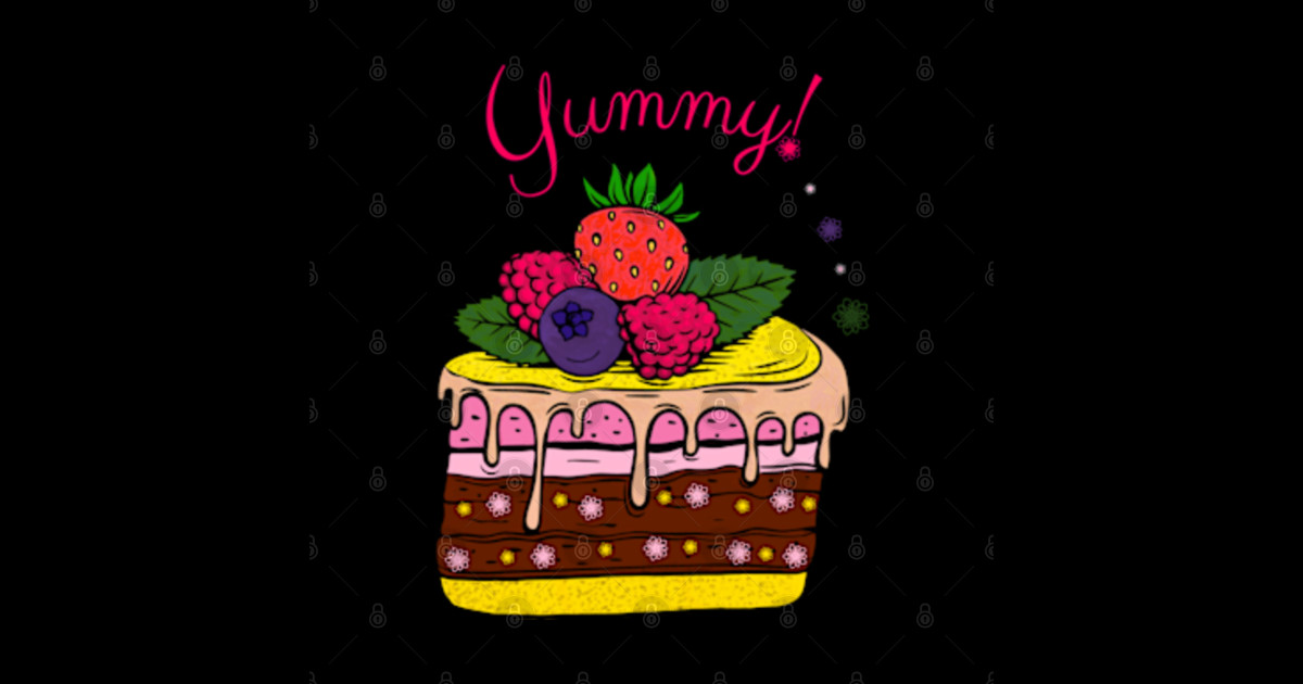 Sweet cake - Cake - T-Shirt | TeePublic