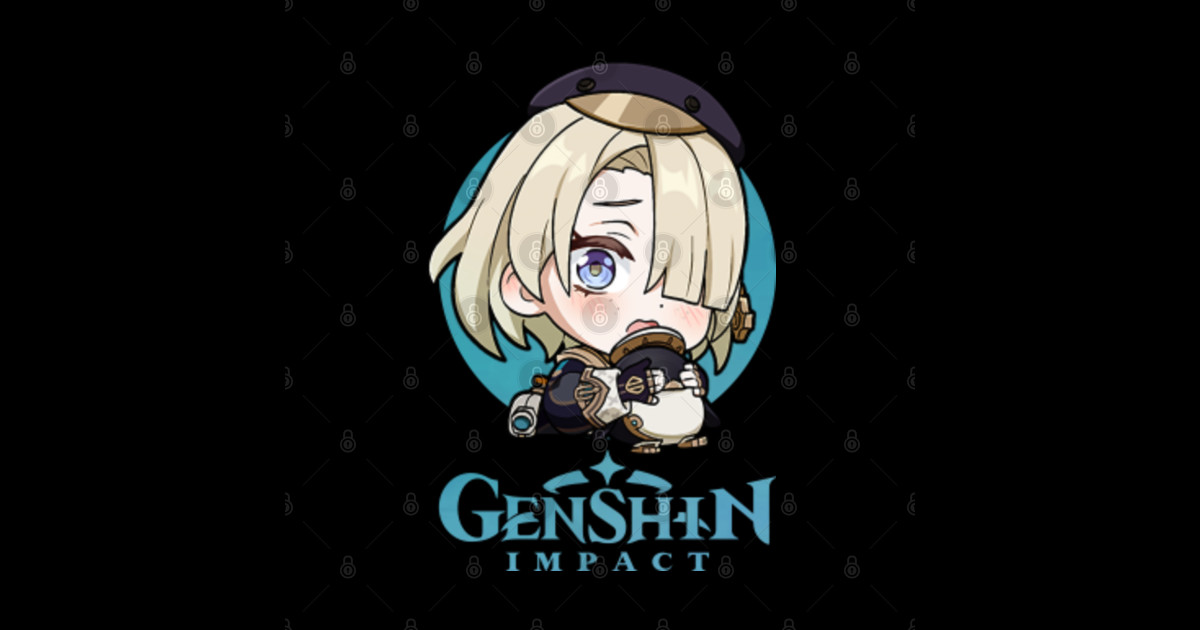 Freminet Chibi Genshin Impact - Genshin Impact - Sticker | TeePublic