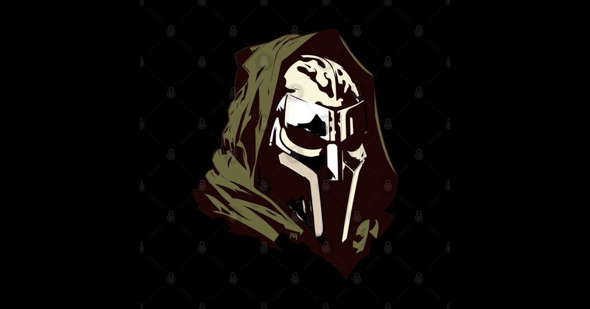 MF Doom Design - Mf Doom - Sticker | TeePublic
