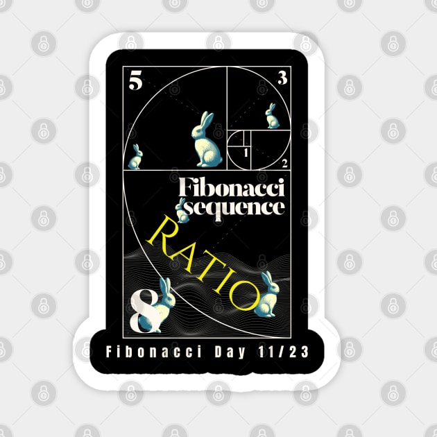 Fibonacci Sequence - Mathematics - Sticker | TeePublic