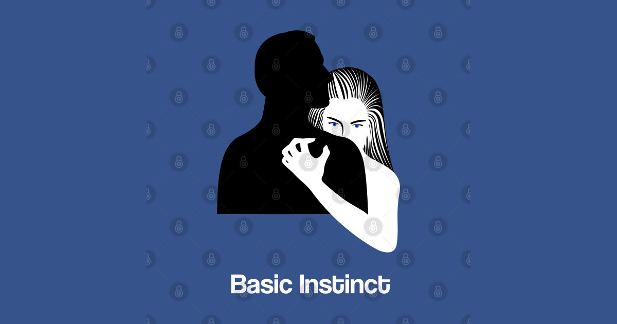 Basic Instinct Minimalist Movie Fan Art Sharon Stone - Basic Instinct ...