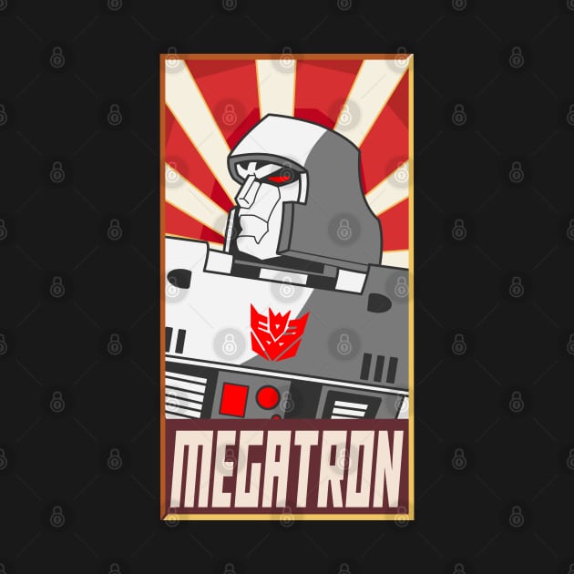 Salute to Tron - Megatron - T-Shirt | TeePublic