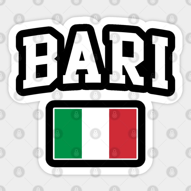 Bari Italy Flag Italia Italian - Italy - Sticker | TeePublic