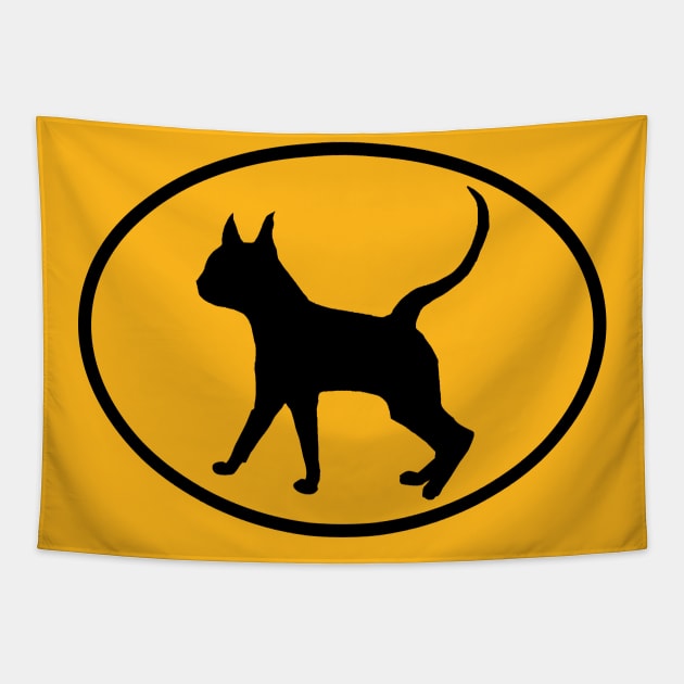 Catman Logo - Cat - Tapestry | TeePublic
