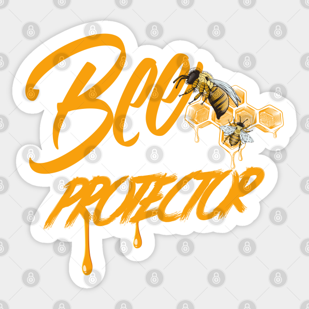 Honey Bee Word - Honey Bee Word - Sticker | TeePublic