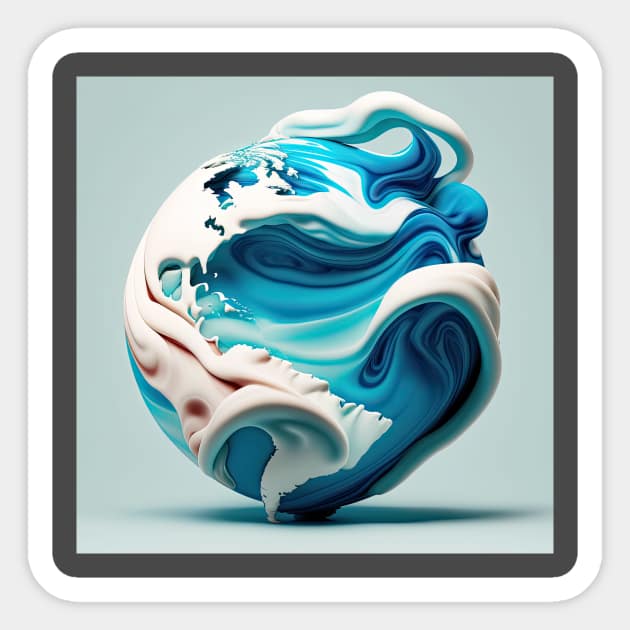 earth concept global warming - Earth Concept Global Warming - Sticker ...