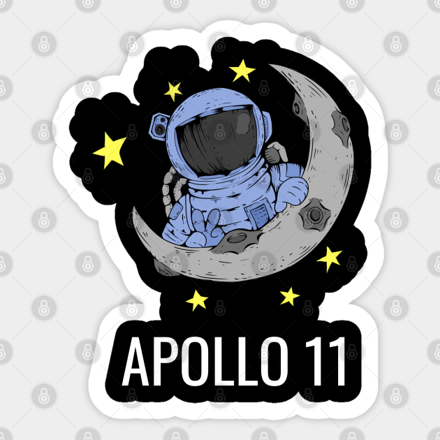Apollo 11 - Apollo 11 - Sticker | TeePublic