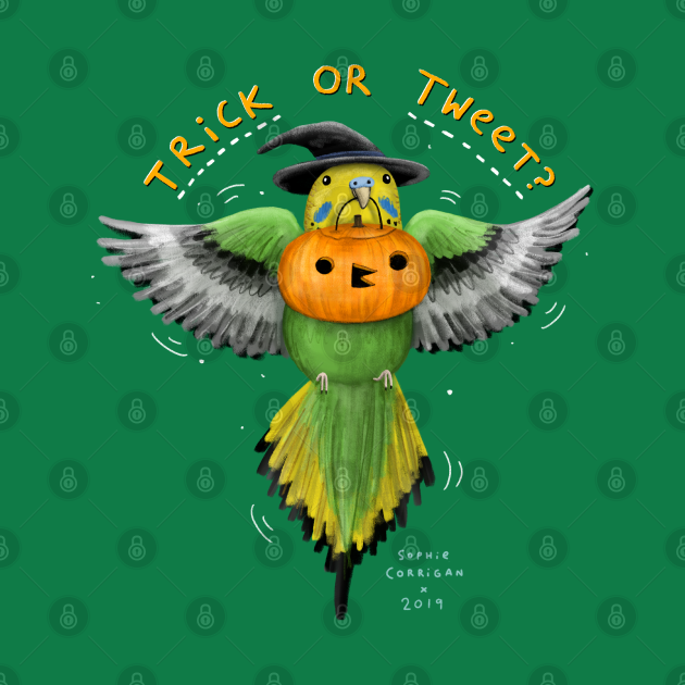 Trick or Tweet? - Halloween - T-Shirt | TeePublic