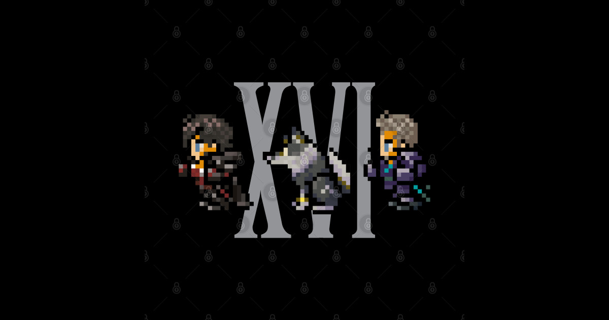 Clive, Torgal, and Cid XVI Design | FFXVI Pixel Party Members | Final ...