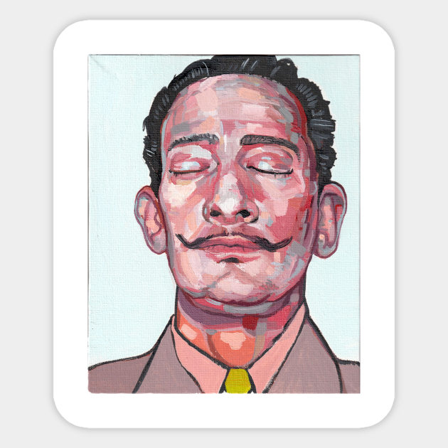 Salvador Dali - Salvador Dali - Sticker | TeePublic