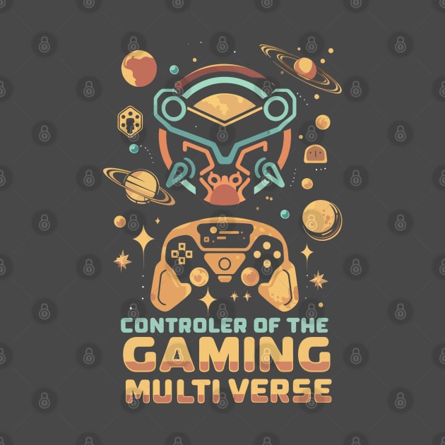 Controller of the GAMING multiverse futuristic space themed gaming #4 ...
