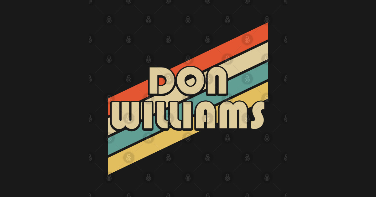 Vintage 80s Don Williams - Don Williams - T-Shirt | TeePublic