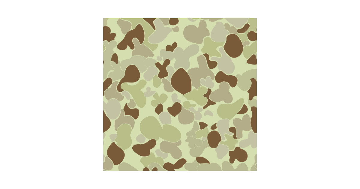 Australian Desert Camouflage - Camouflage Pattern - T-Shirt | TeePublic