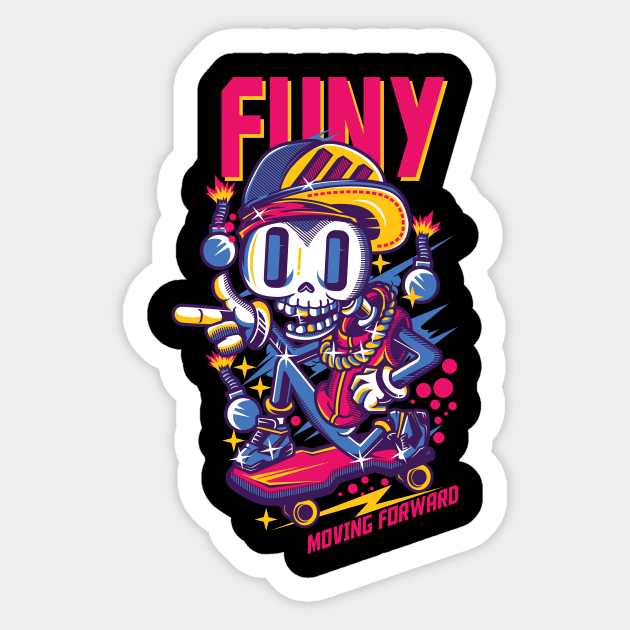 funny move - Funny - Sticker | TeePublic