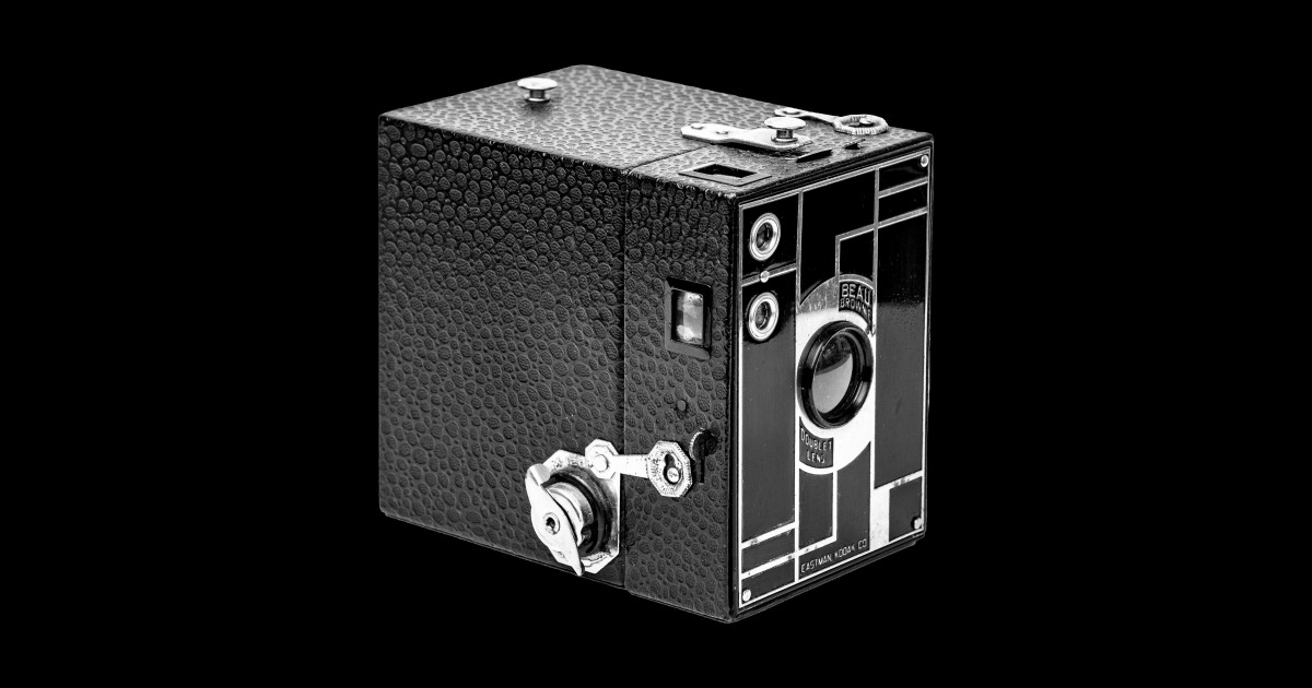 Vintage 1930s Box Beau Camera - Retro Gift Photographer - Sticker ...