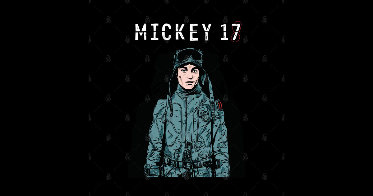 Mickey 17 - Mickey Barnes - Mickey 17 - Sticker | TeePublic