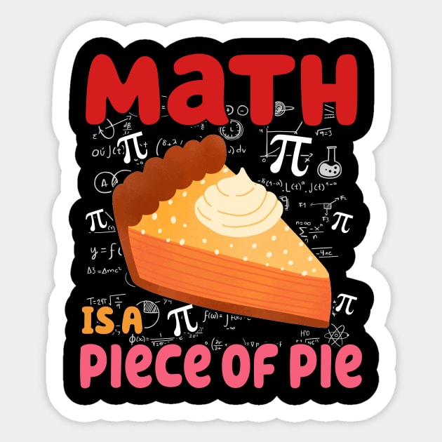 Math is a Piece of Pie - Math Lover Pi Day Kids Student 3.14 - Pi Day ...