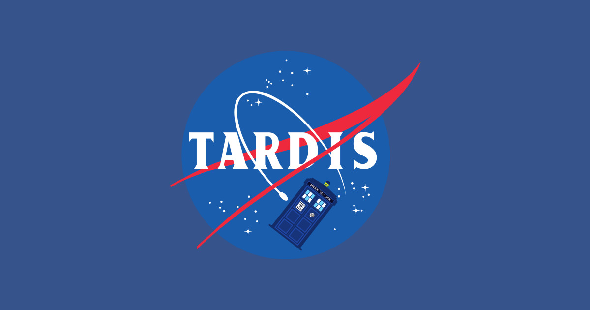 TARDIS NASA MASH UP - Doctor Who - T-Shirt | TeePublic