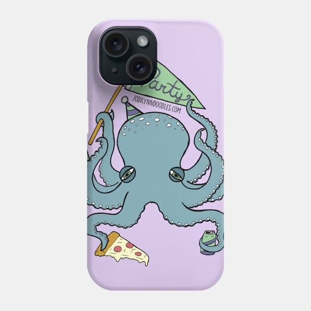 octopus party - Party - Phone Case | TeePublic