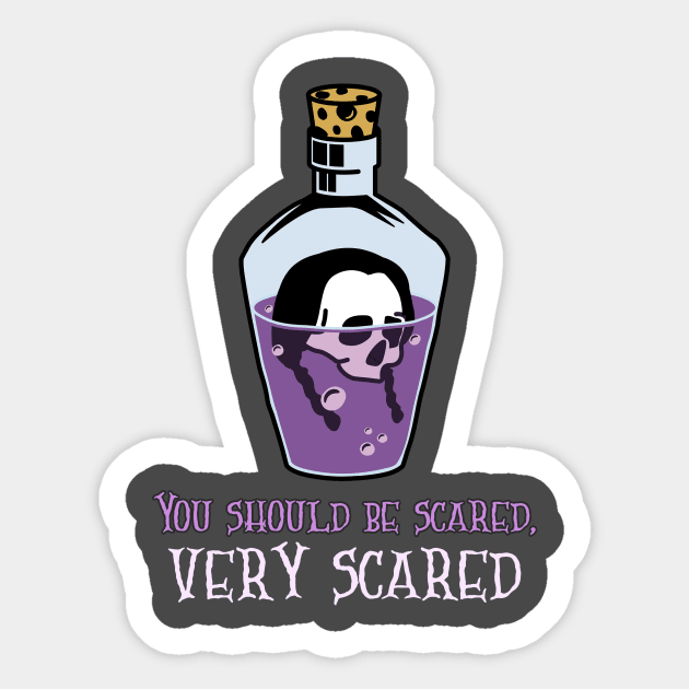 You Should Be Scared Wednesday Addams Inspired - Wednesday Addams ...