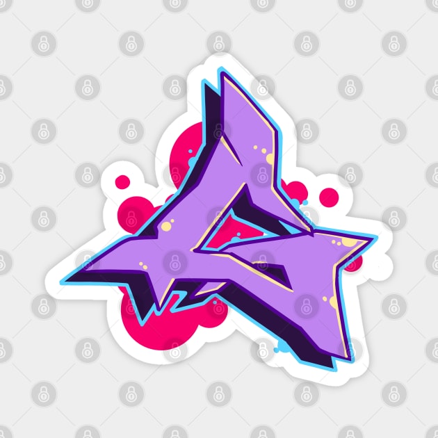 Letter G - Graffiti Street Art Style - Graffiti Letter - Magnet | TeePublic