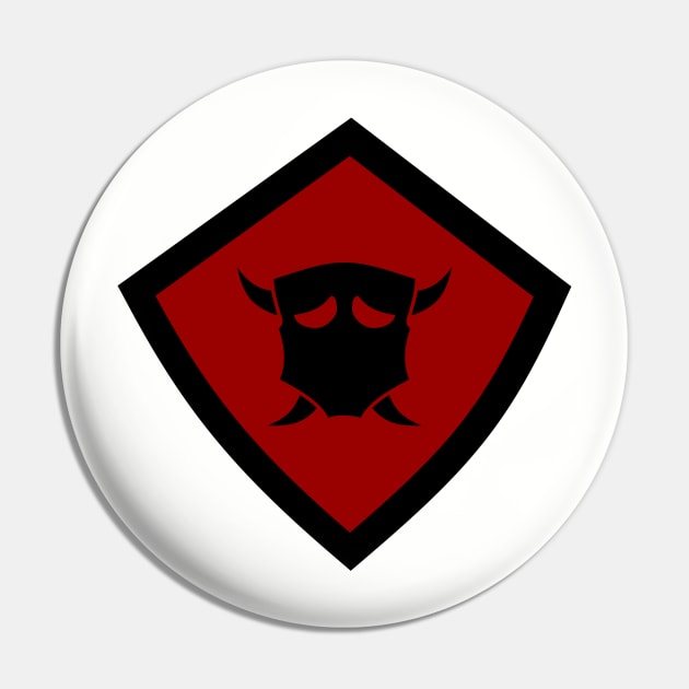 Samurai Rabbit Mogura Emblem - Samurai Rabbit - Pin | TeePublic