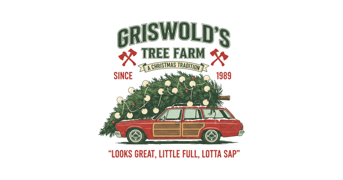 Griswold's Tree Farm - Griswold Family Christmas Tree - T-Shirt | TeePublic
