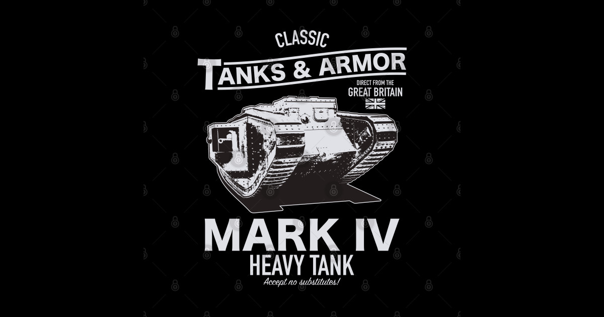 WW1 Mark IV Tank - Ww1 Mark 4 Tank - Sticker | TeePublic