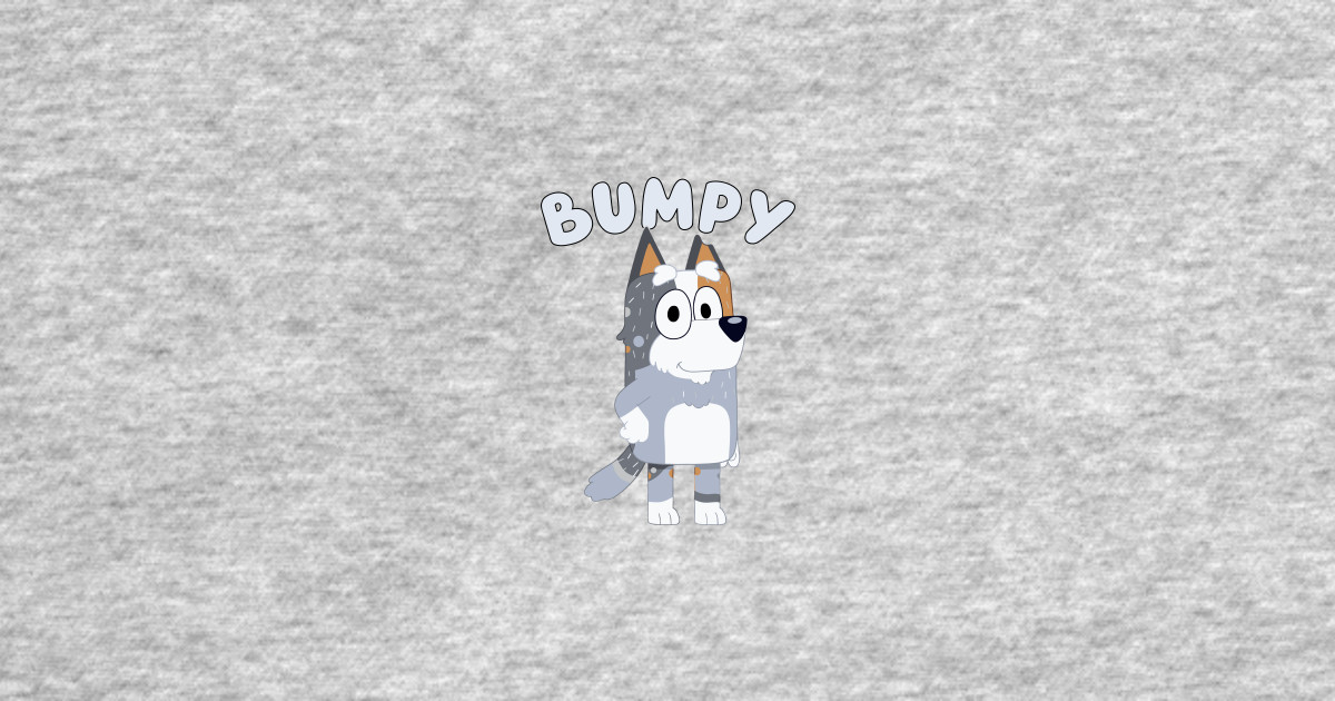 Vintage Bumpy Bluey Cartoon - Bluey - Hoodie | TeePublic