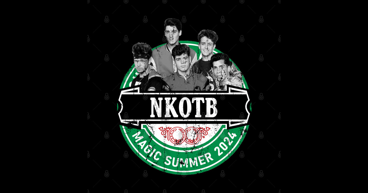 NKOTB - Magic Summer 2024 - Nkotb - Sticker | TeePublic