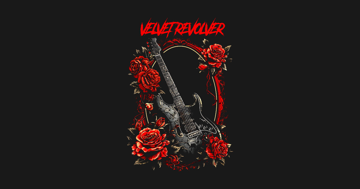 VELVET REVOLVER MERCH VTG FAN ART - Velvet Revolver Merch Vtg - T-Shirt ...