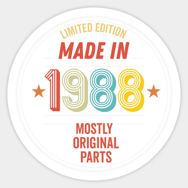 Limited Edition Made In 1988 Mostly Original Parts - Funny Vintage ...