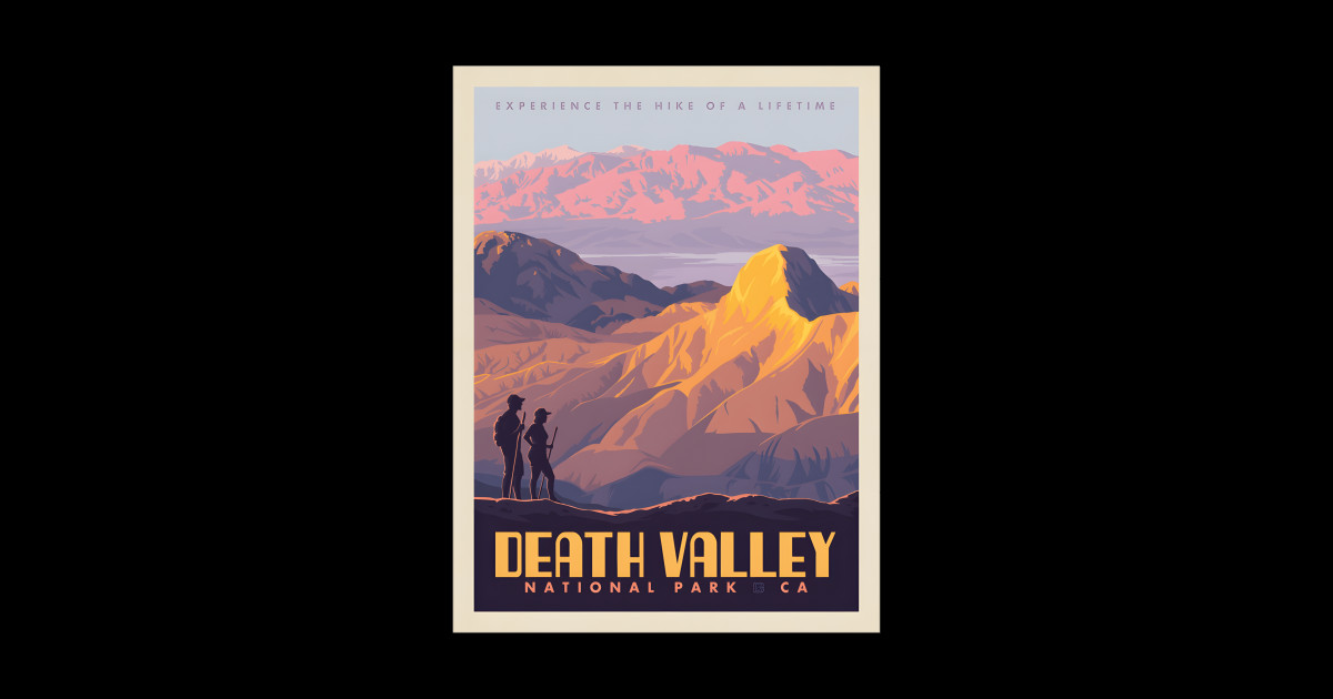 Death Valley National Park - Death Valley - Sticker | TeePublic