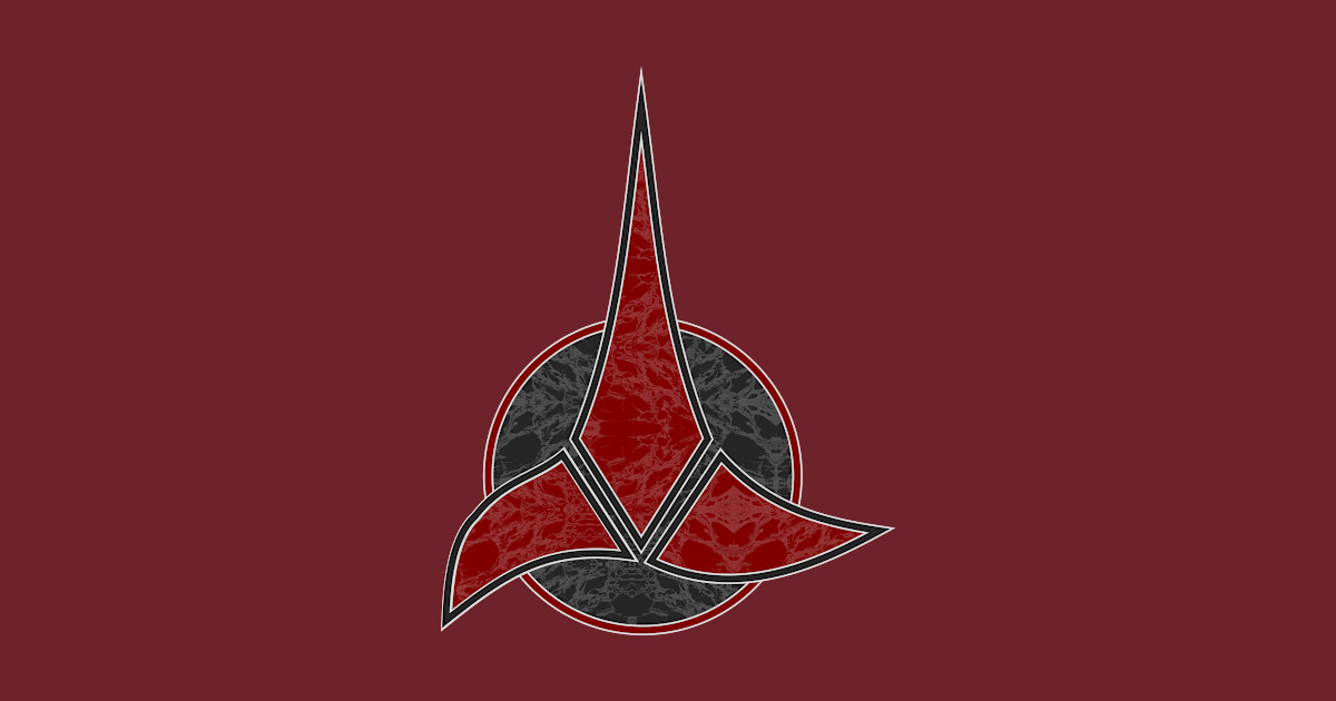 Klingon Empire - Chest Insignia Variant - Science Fiction - T-Shirt ...