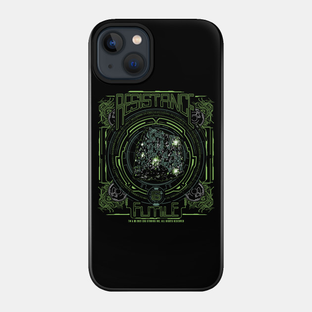 Resistance Is Futile - Star Trek - Phone Case
