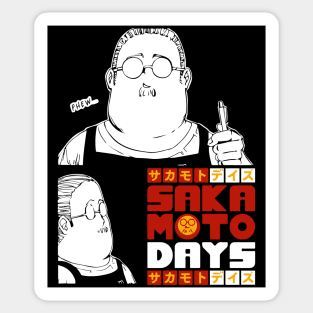Sakamoto Days Takamura Stickers for Sale | TeePublic