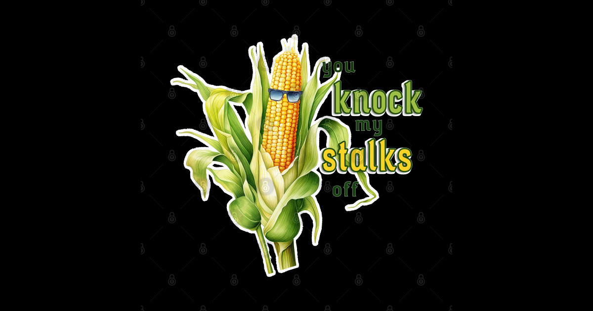 You knock my stalks off - You Knock My Socks Off - Sticker | TeePublic