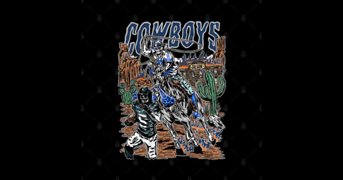 Dallas Skeleton - Dallas Cowboys - Sticker | TeePublic